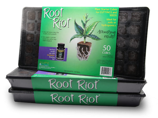 Root Riot Plant Starter Cubes | Root Riot Tray – The Growers Depot